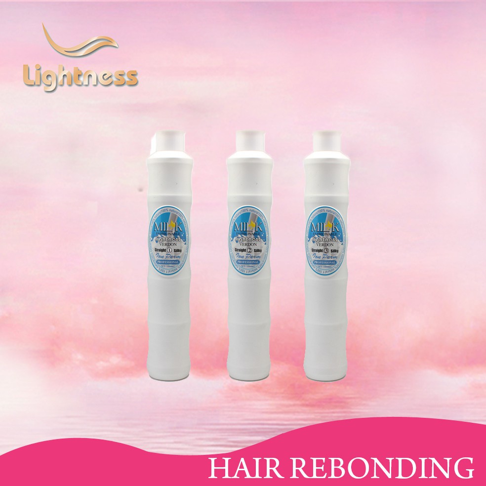 Lightness Verdon 3 in 1 MIlk rebonding 1000ml | Shopee Philippines