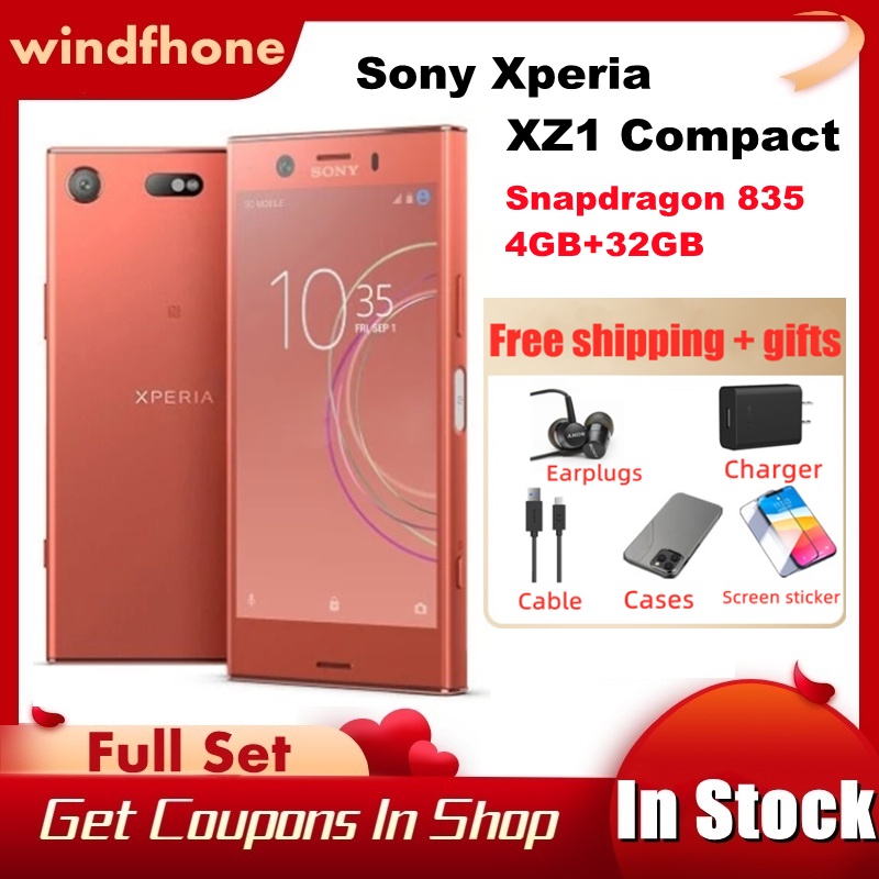 【Ready Stock】COD Sony Xperia XZ1 Compact 4G LTE Japan Mobile Phone ...