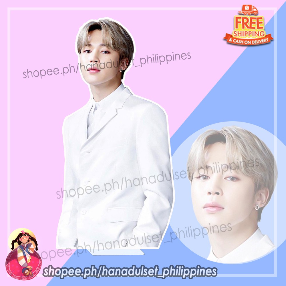 KPOP 5 inches | cake topper BTS Half Body [ Jimin ] standee ♥ version 3 ...