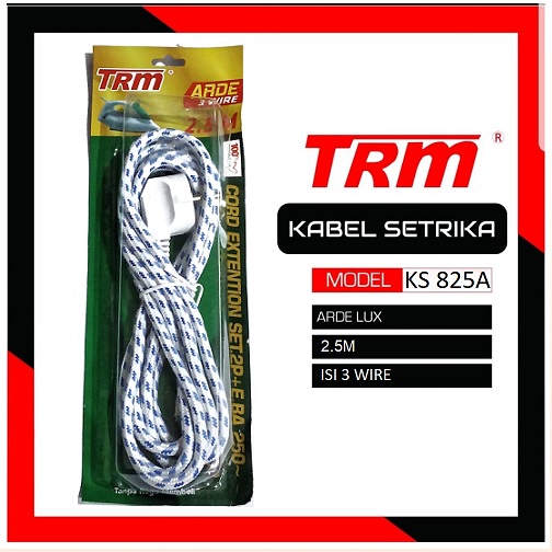 Grounded Ironing Cable 3 Big Heads Contains 3 Wire Cables (Iron Cord ...
