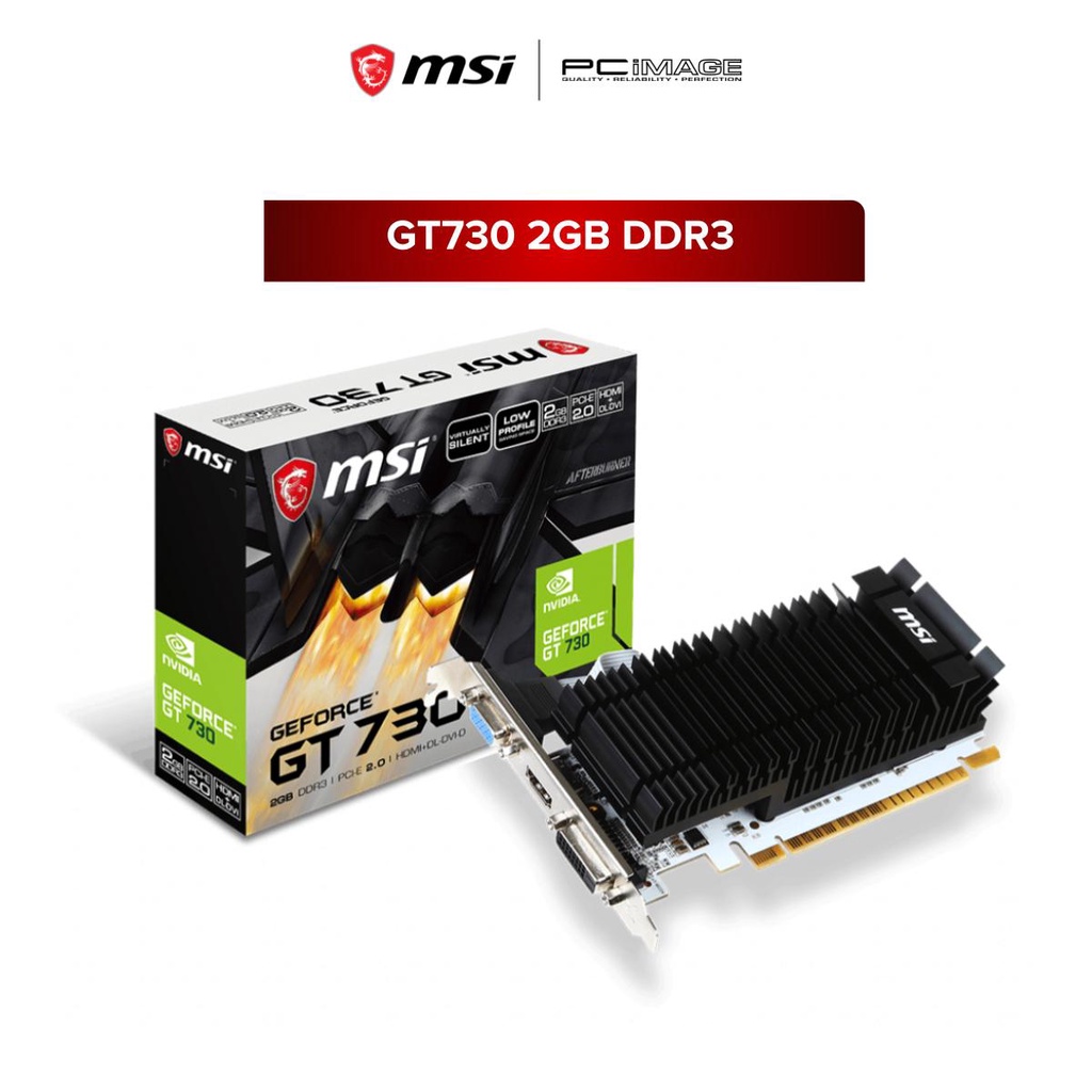 Msi GEFORCE GT730 DDR3 Graphic Card (2GB) | Shopee Philippines