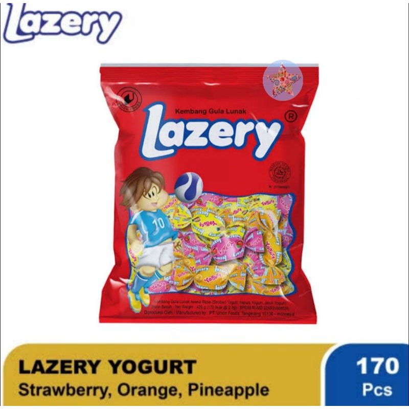 Lazery Soft Candy with Various Fruit Flavors 425g contains 170btr ...