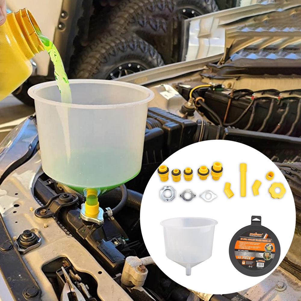 Car Accessories Brake Bleeder Oil Pump Fuel Change Set Funnel Spout ...