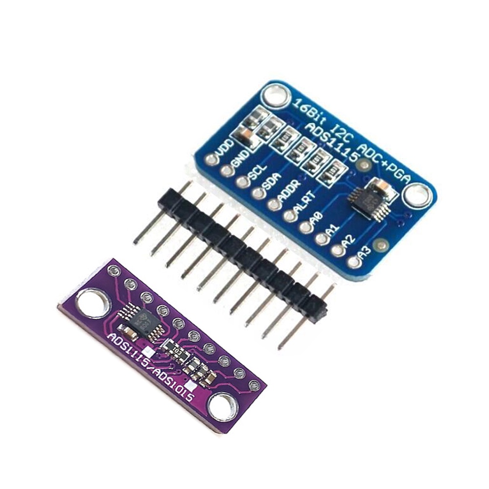 16 Bit I2C ADS1115 Module ADC 4 channel with Pro Gain Amplifier RPi ...
