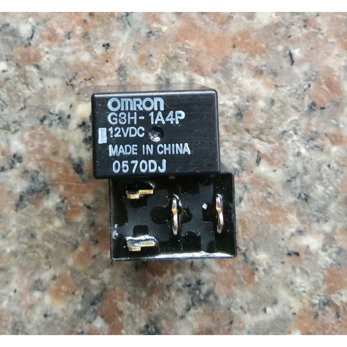 Original Omron Car Relay G8H-1A4P-12VDC 4 Pins | Shopee Philippines