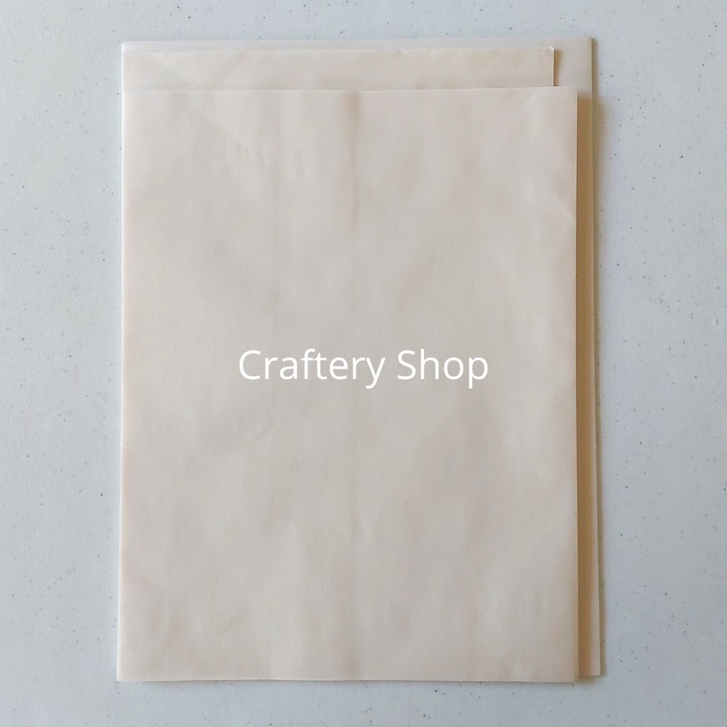 Parchment Paper 50pcs, A4/Letter Size/ 9x12" | Shopee Philippines