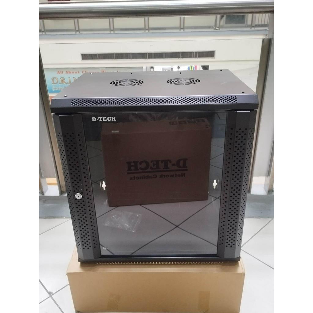 D-Tech 6412W 12U/12-Layer Wallmounted Data Cabinet W=600 * D= 450 * H ...
