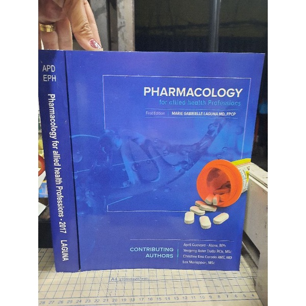 Original Pharmacology for Allied Health Professions 2017 First edition ...