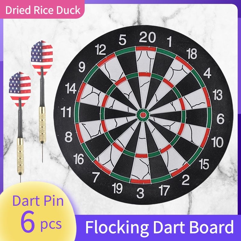 Dart Board Original Thickening Double-sided Dart Board Dart Board Set ...