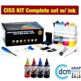 CISS KIT FOR CANON & HP w/ ink | Shopee Philippines