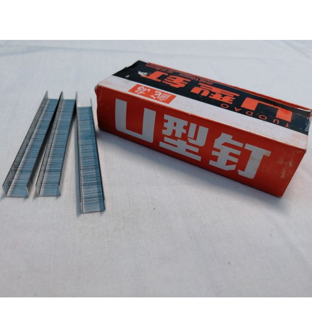 1 BOX TACKER WIRE for BILLIARDS TABLE..(bala ng gun tacker) | Shopee ...