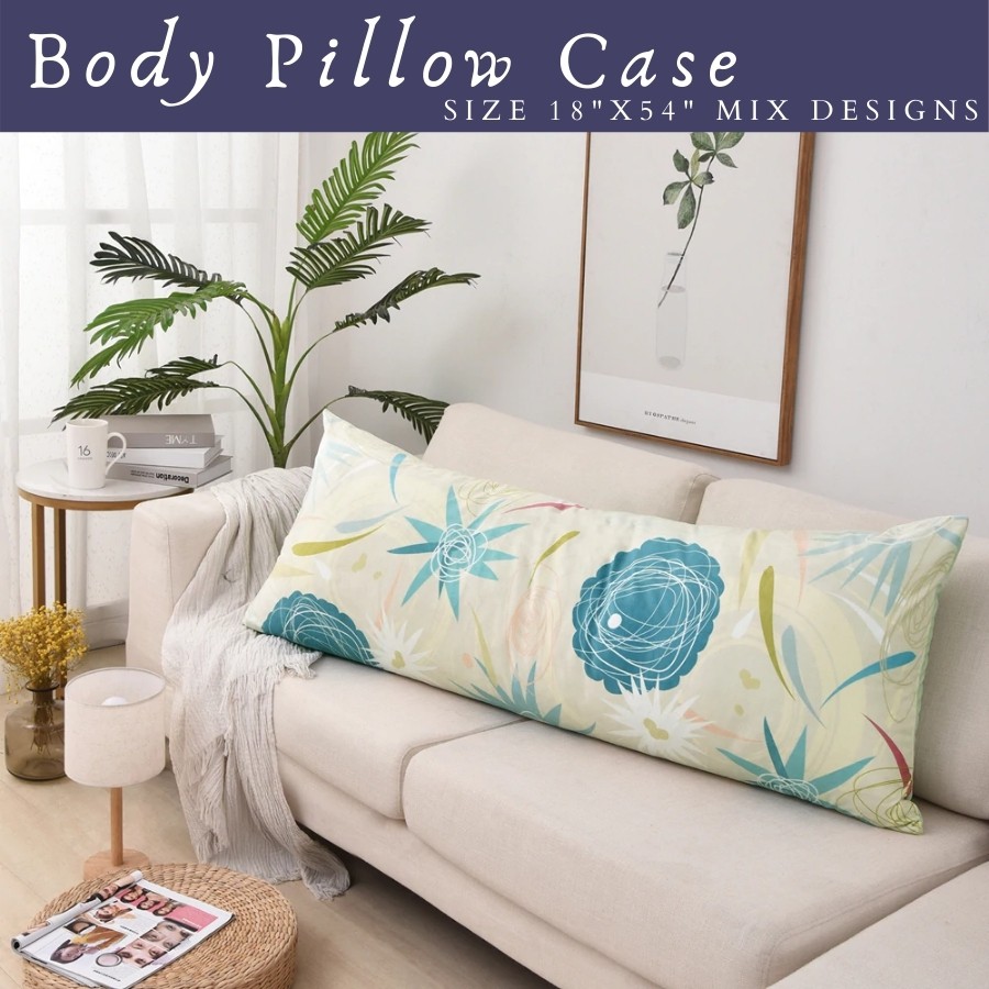 Sabana 18x46in Body Pillow Case Cover Premium Canadian Cotton Long Punda With Zipper Hotel