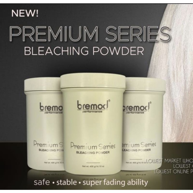 Bremod Premium series bleach powder 400g | Shopee Philippines