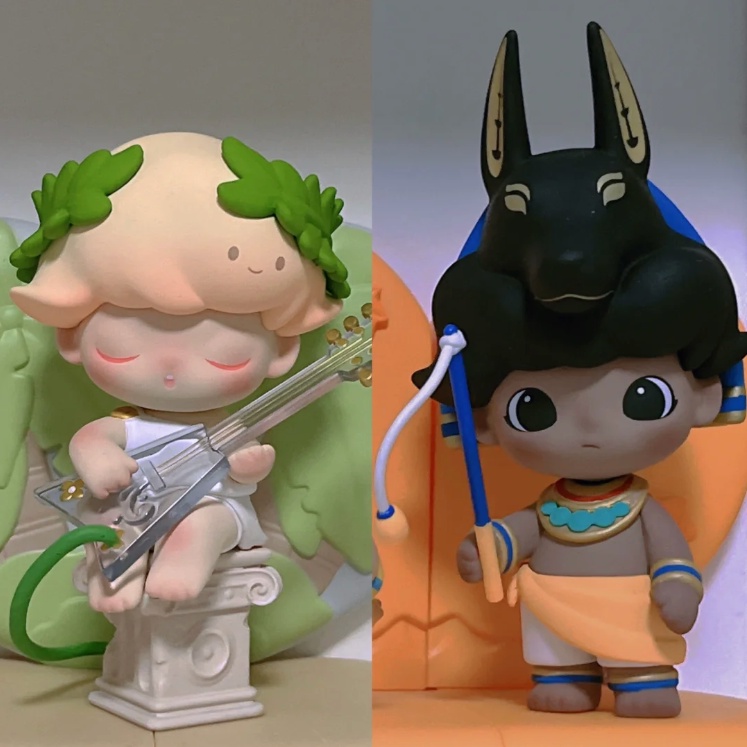 【Genuine】POPMART Dimoo Time Roaming Series confirmed Cute Figure Doll ...