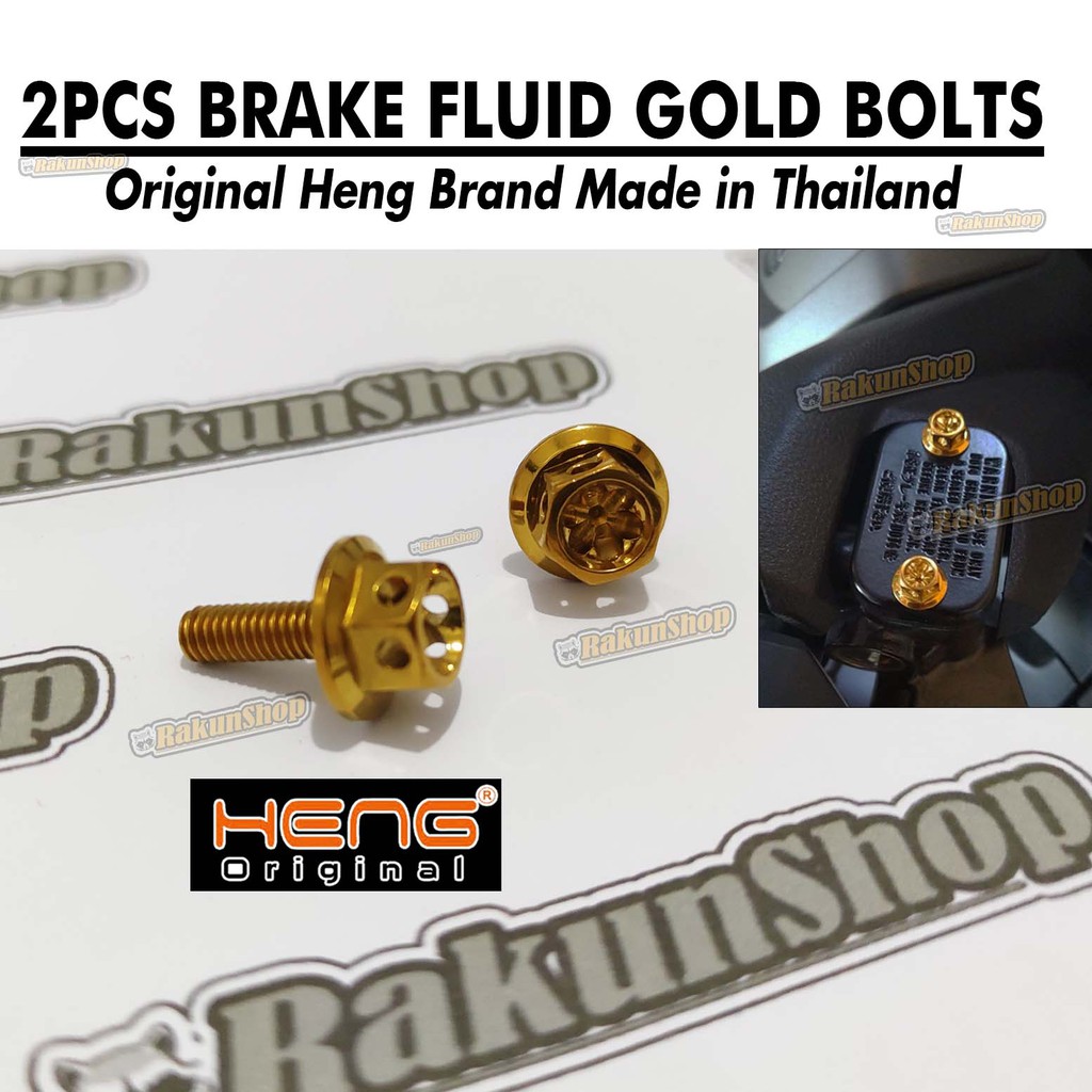 4X12 Made in Thailand Original Heng bolts Original Heng Bolts 2 pcs ...