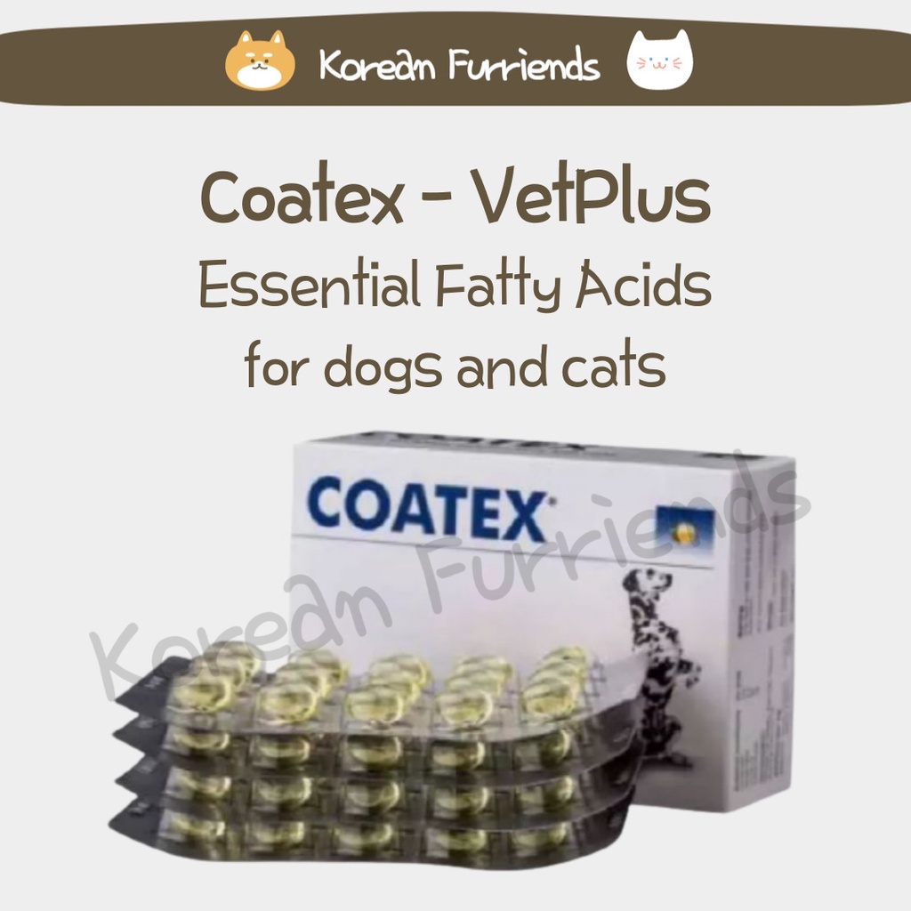 Coatex VetPlus Softgels 1box / 15pcs (For Healthy Skin and Coat) for ...