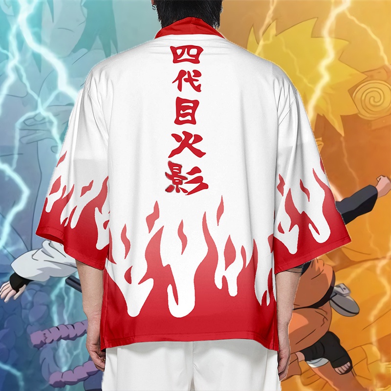 Naruto Anime Merchandise Haori Kimono Jacket Xiao Two-Dimensional Cloak ...