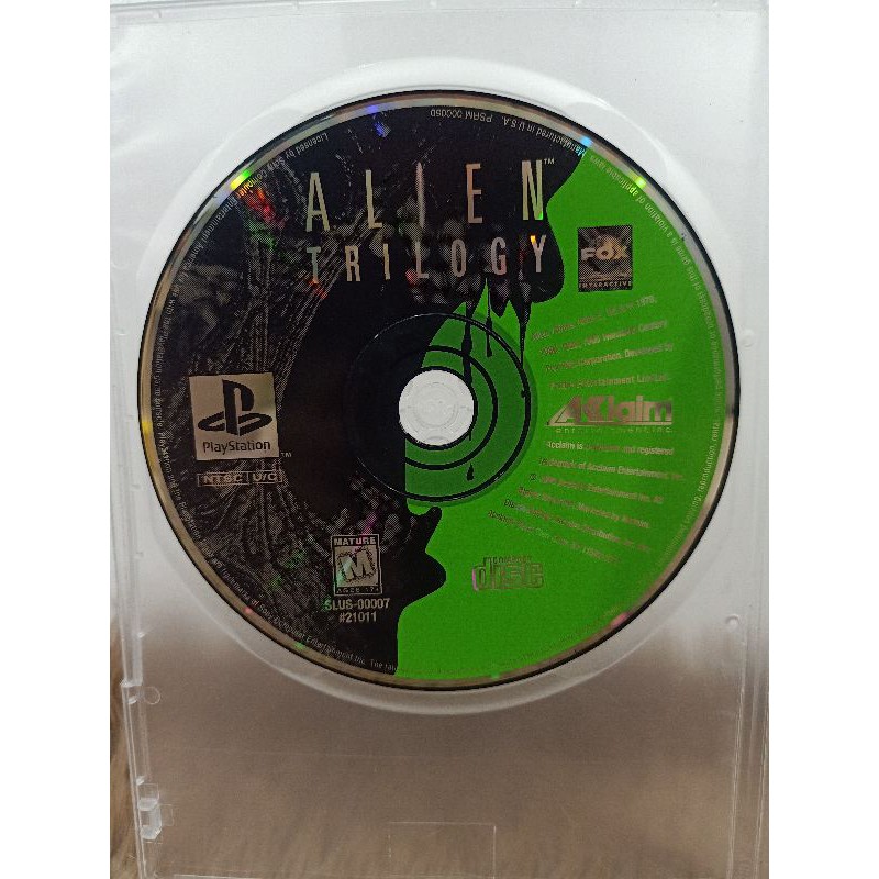 PS1 Alien Trilogy NTSC U/C (Disc Only) | Shopee Philippines