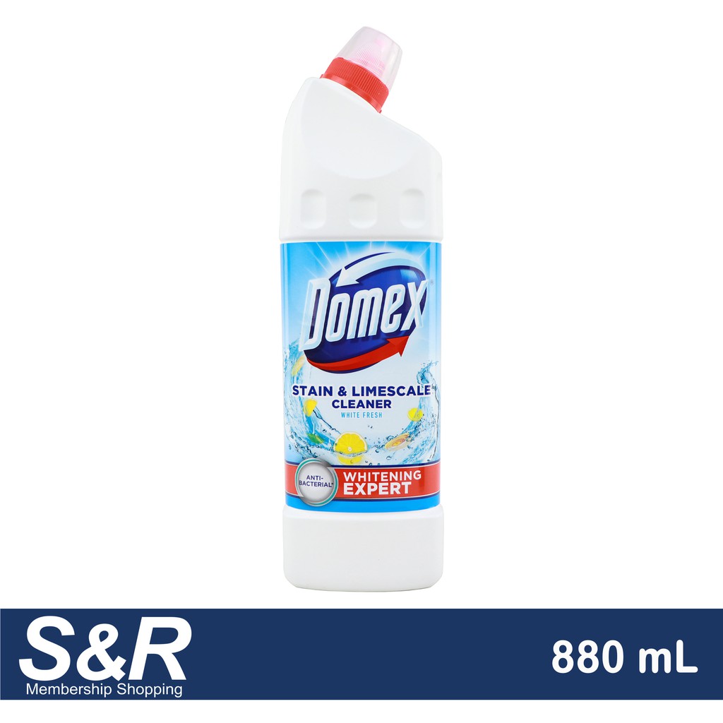 Domex Stain and Limescale Cleaner White Fresh 880mL | Shopee Philippines