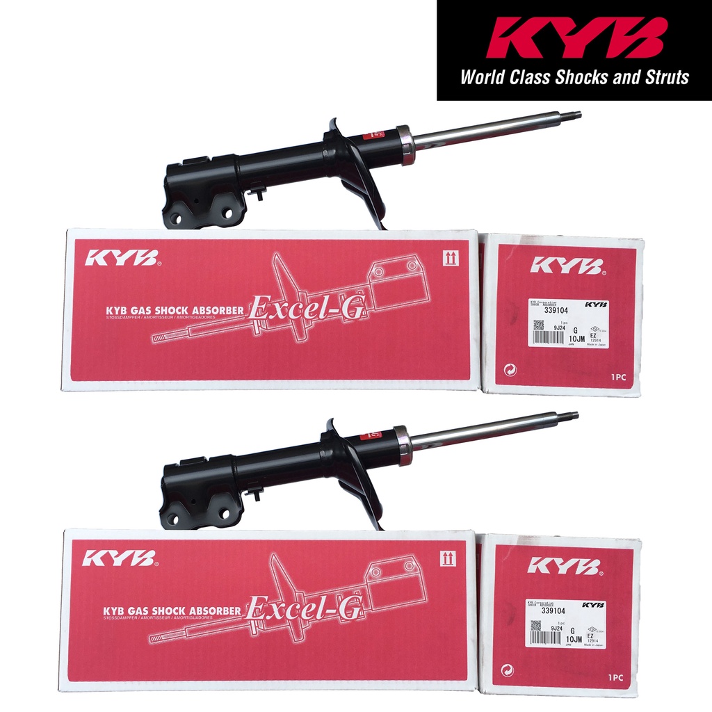 KYB 339104/339105 for Mitsubishi Lancer EX, GLS 2007 - 2012 Set of 2 ...