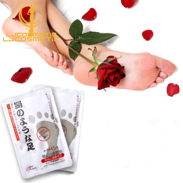 Japan Foot Peeling Mask Remove Dead Skin Cuticles Heel Foot Odor and ...