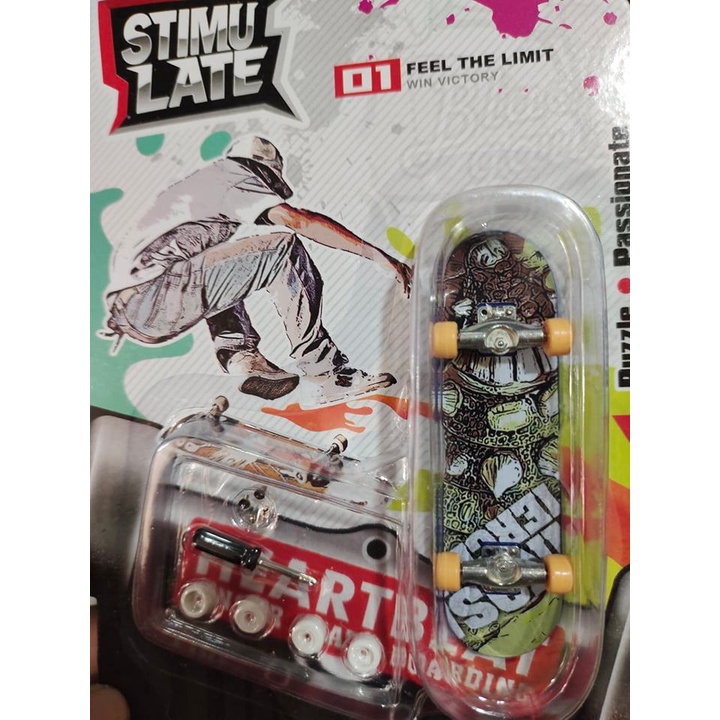 Tech deck with logo mini skateboard | Shopee Philippines