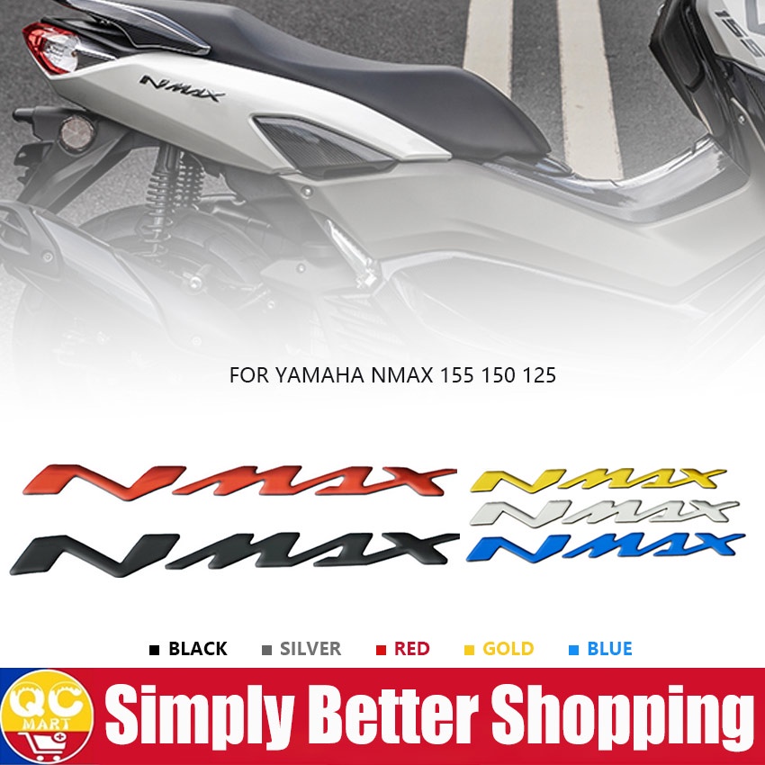 N-MAX Logo Motorcycle Decals Stickers Emblem Badge 3D Gel Sticker for ...