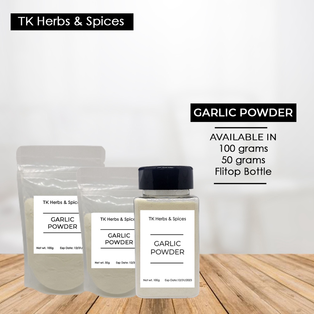 Premium Garlic Powder Available in 50g & 100g | Shopee Philippines