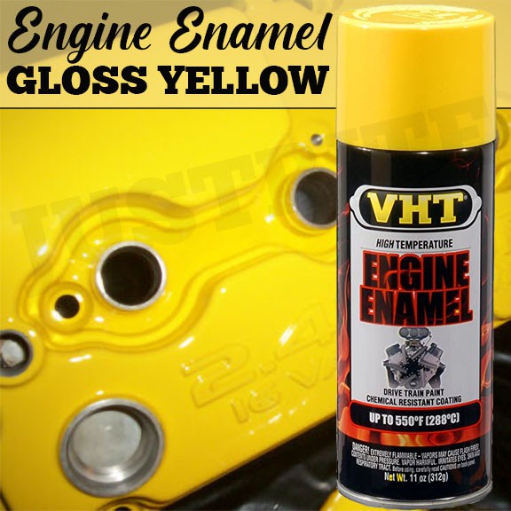 VHT Engine Enamel GLOSS YELLOW Spray Paint Spraypaint | Shopee Philippines