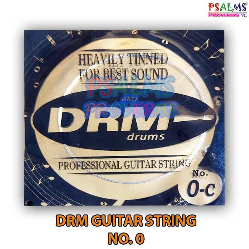 GUITAR STRING ( DRM) NO. 0 | Shopee Philippines