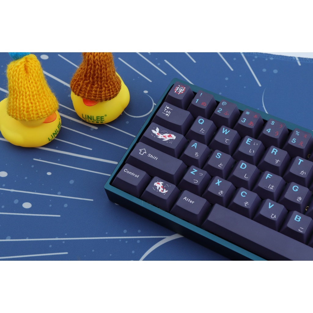 GMK Zen Pond keycaps 129 Keys Cherry Profile DYE-SUB Personalized GMK ...