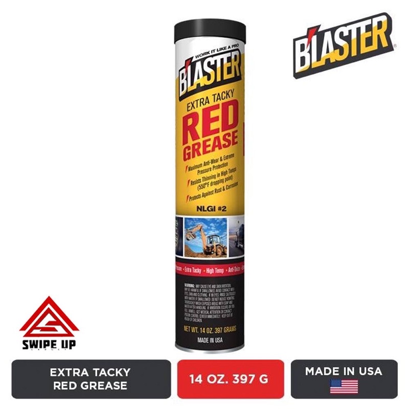 Blaster Extra-Tacky Red Grease 14 oz. | Shopee Philippines