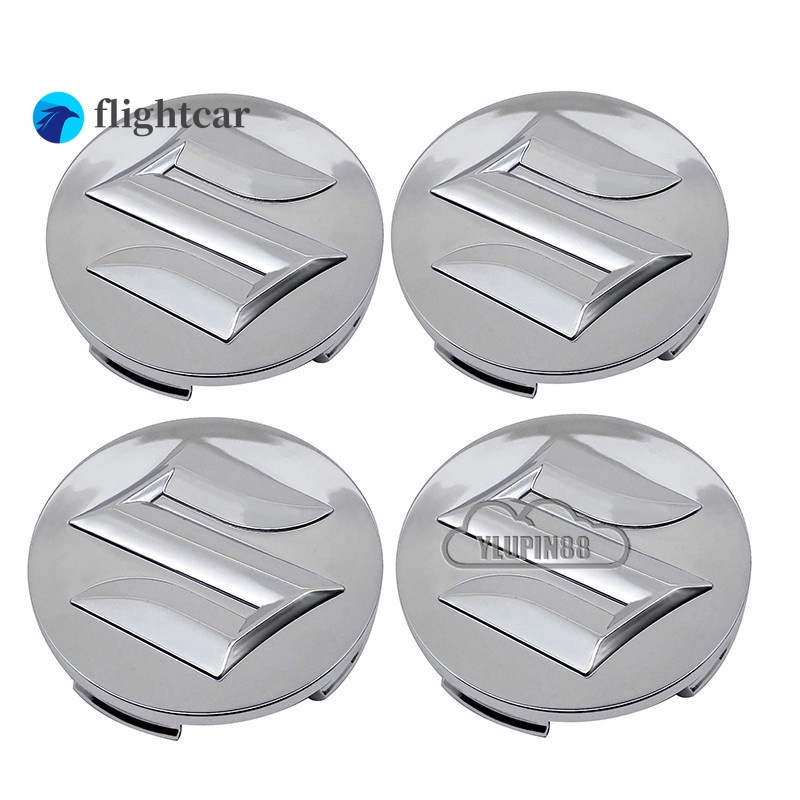 (flightcar)4pcs Car Wheel Center Hub Caps Cover Auto Emblem Badge Wheel ...