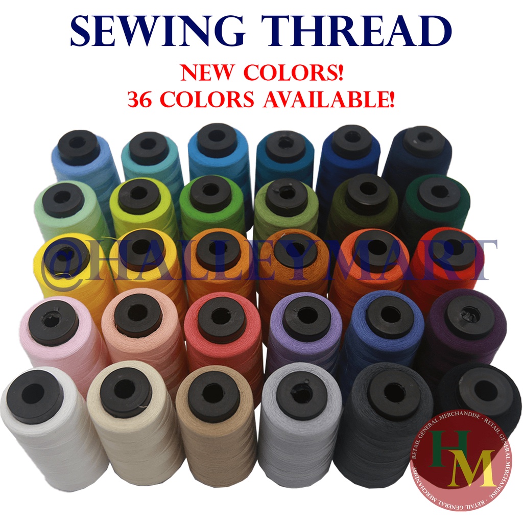 Polyester Sewing Thread Sinulid [ON-HAND] 3000 Yards/2700 meters ...