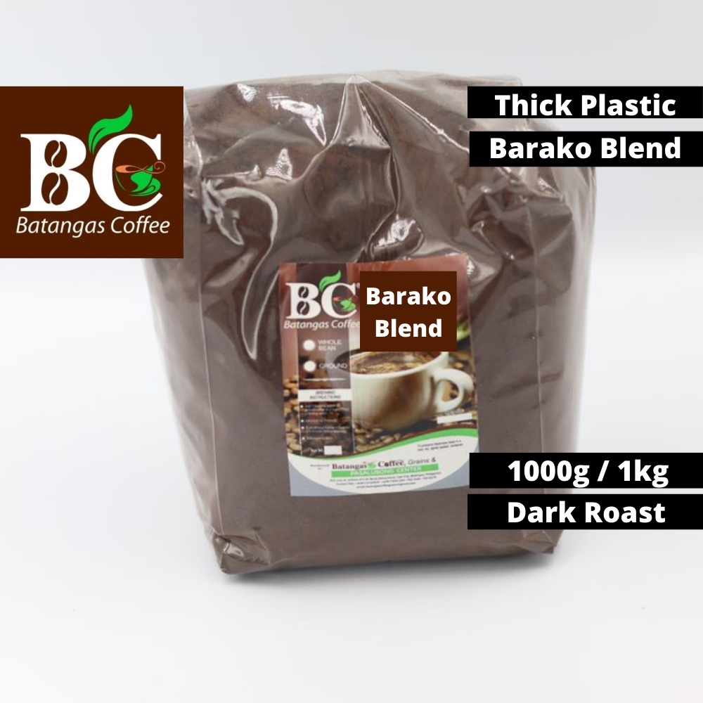 [BC] Kapeng Palengke Barako Coffee 1000g / 1kg [Thick Plastic] | Shopee ...