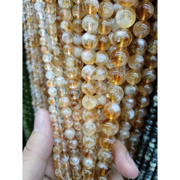 High Quality Cetrine stone natural stone for bracelet and necklace ...