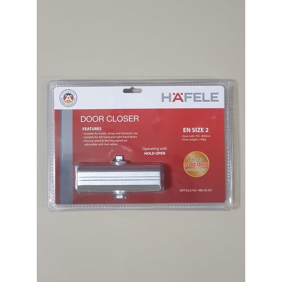 Hafele door closer 40KG WITH HOLD OPEN | Shopee Philippines