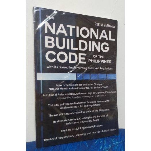 The National Building Code of the Philippines(2018 edition) | Shopee ...