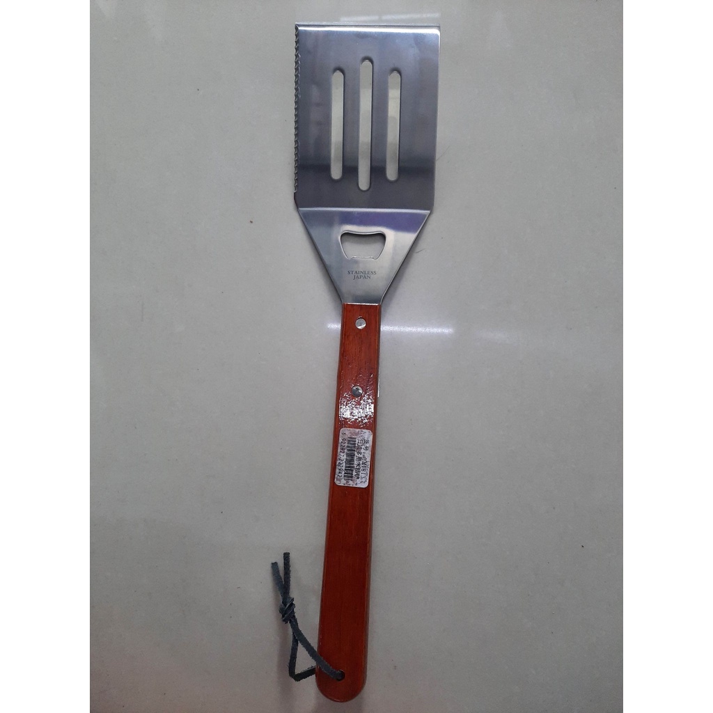 Stainless Steel Turner Flipper For Grill or frying Food Hamburger Steak ...