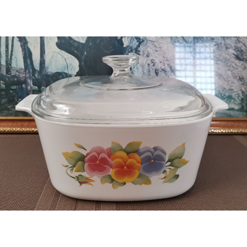 Corning Ware Surplus, Cookware 3L with Pyrex Glass Cover / With ...