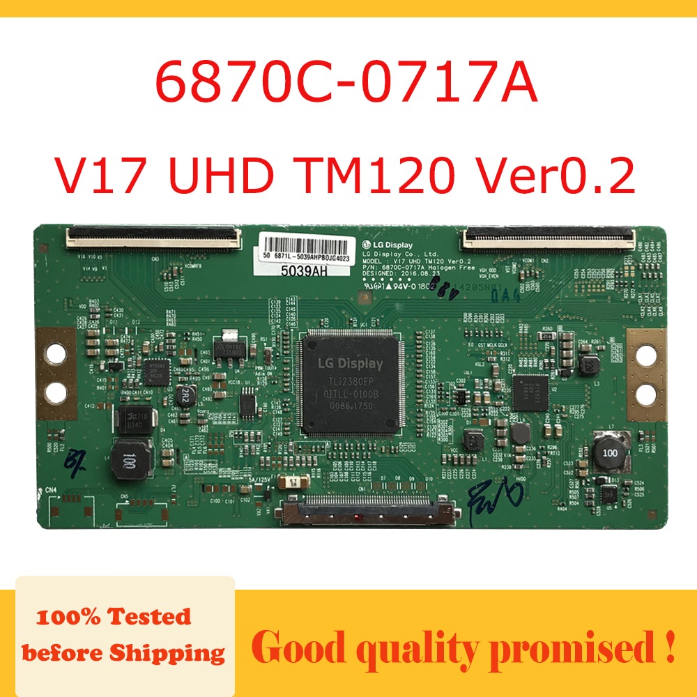6870C-0717A V17 UHD TM120 Ver0.2 T-con board 6870C tcom Board placa tv ...