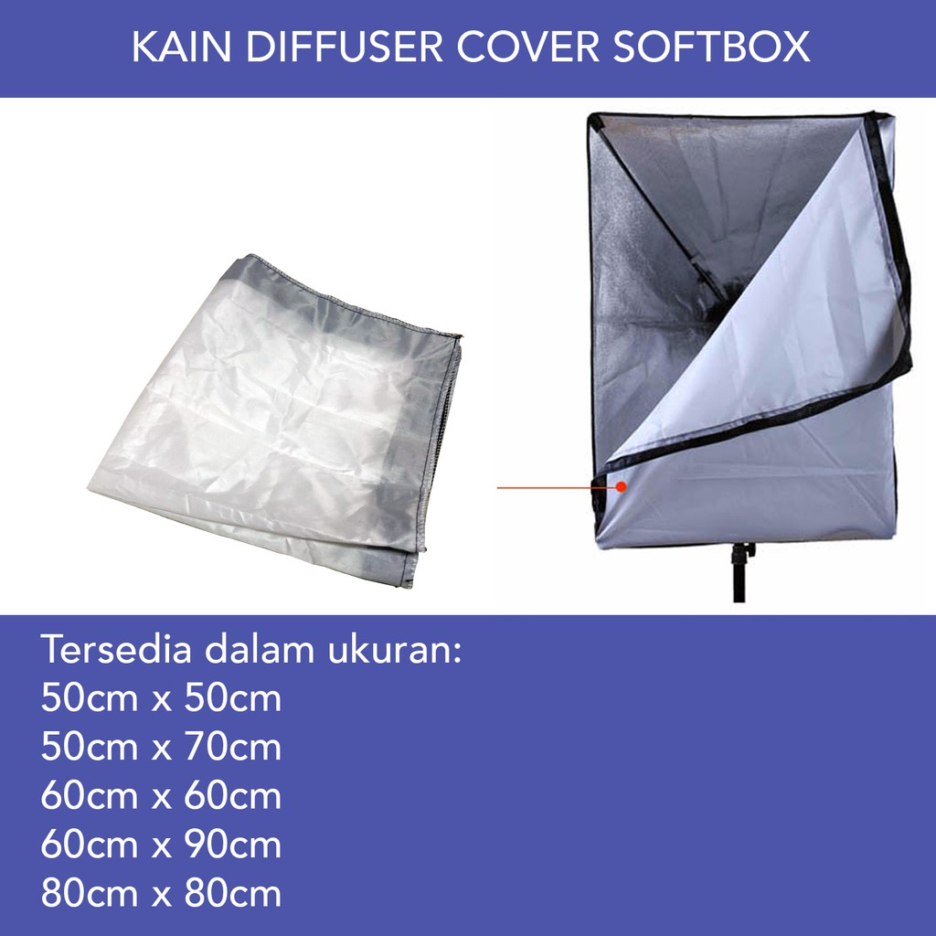 Universal Softbox Cover Diffuser Cloth | Shopee Philippines