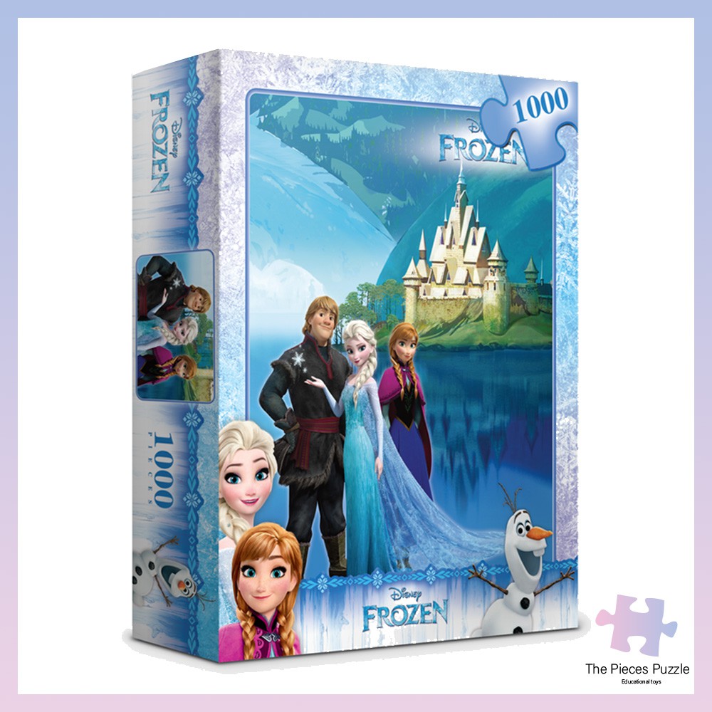 Disney Jigsaw Puzzle 1000 Pieces Frozen 1 Elsa Anna Kristoff | Shopee ...