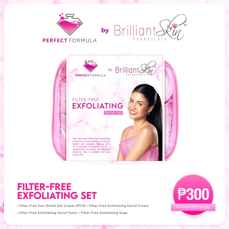 Perfect formula Rabiya set | Filter free exfoliating (mild) | Shopee ...