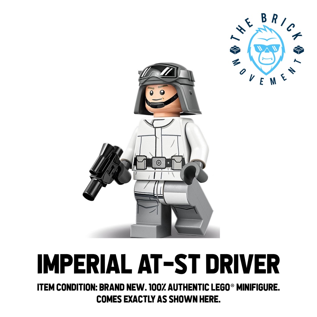 LEGO® STAR WARS Imperial AT-ST Driver Minifigure | Shopee Philippines