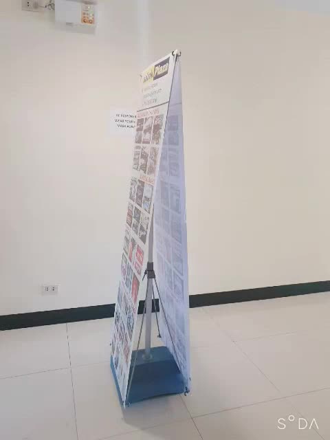 High Quality X Banner Stand Outdoor Adjustable Ft Standee Tarp Stand ...