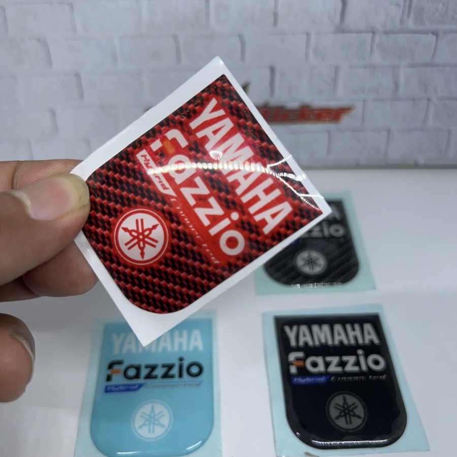Fazzio STICKER embossed SHIELD FAZIO LOGO STICKER | Shopee Philippines