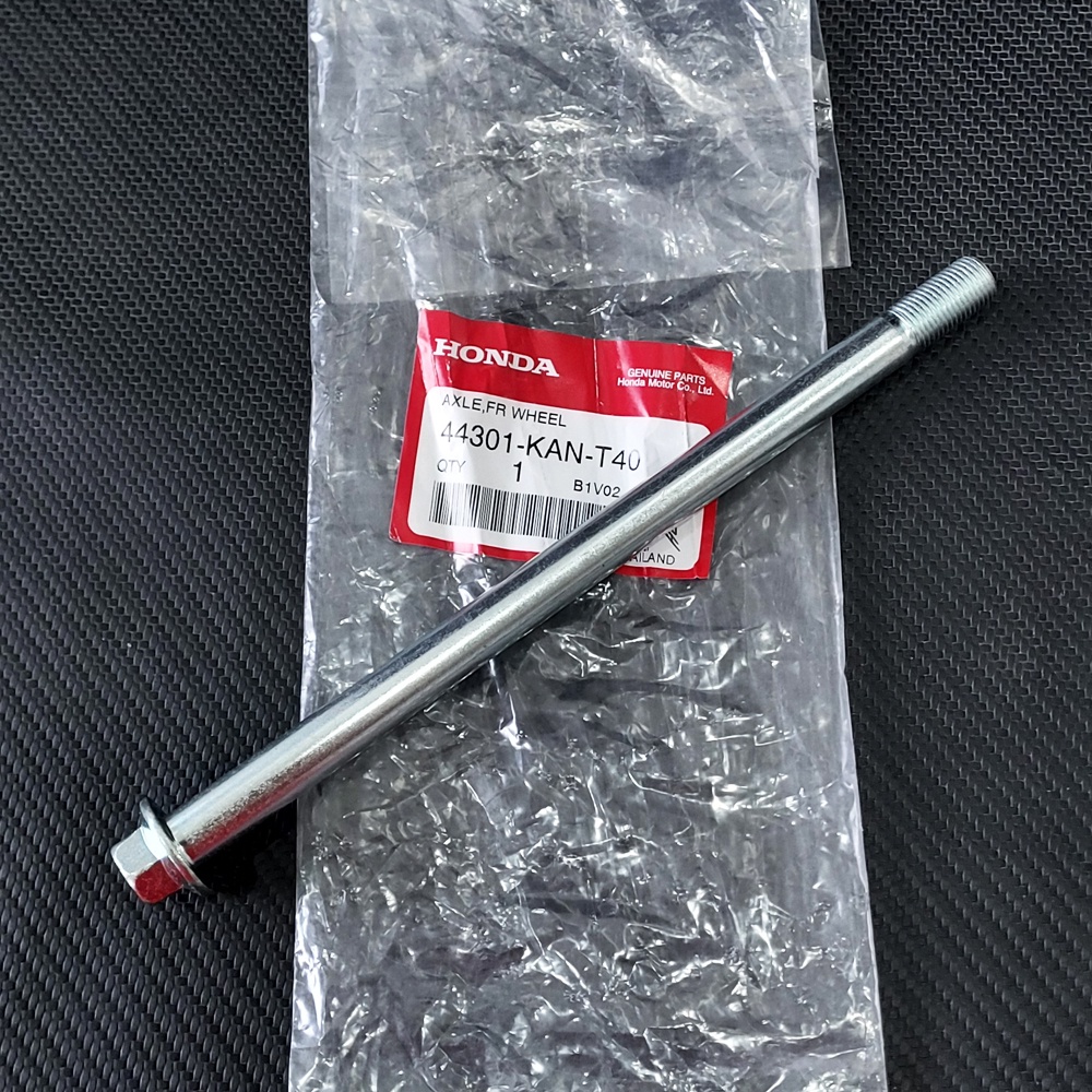 XRM 110/125/RS 125/WAVE125 FRONT & REAR AXLE & NUT (HPI) (44301-KPH-900 ...