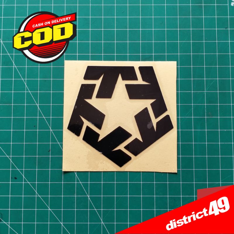 Cutting stickers - Tribal Cutting Stickers - Brand Stickers ...