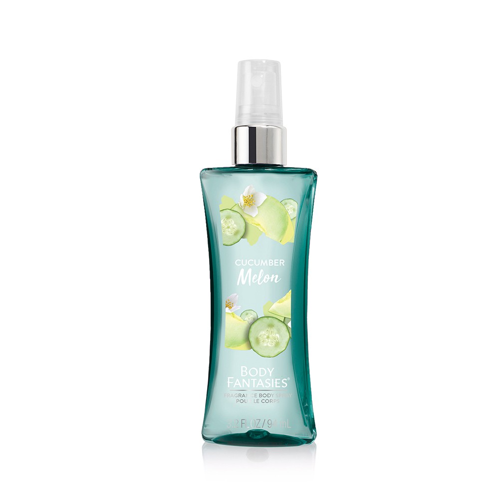 Body Fantasies Cucumber Melon Body Spray 94ml | Shopee Philippines